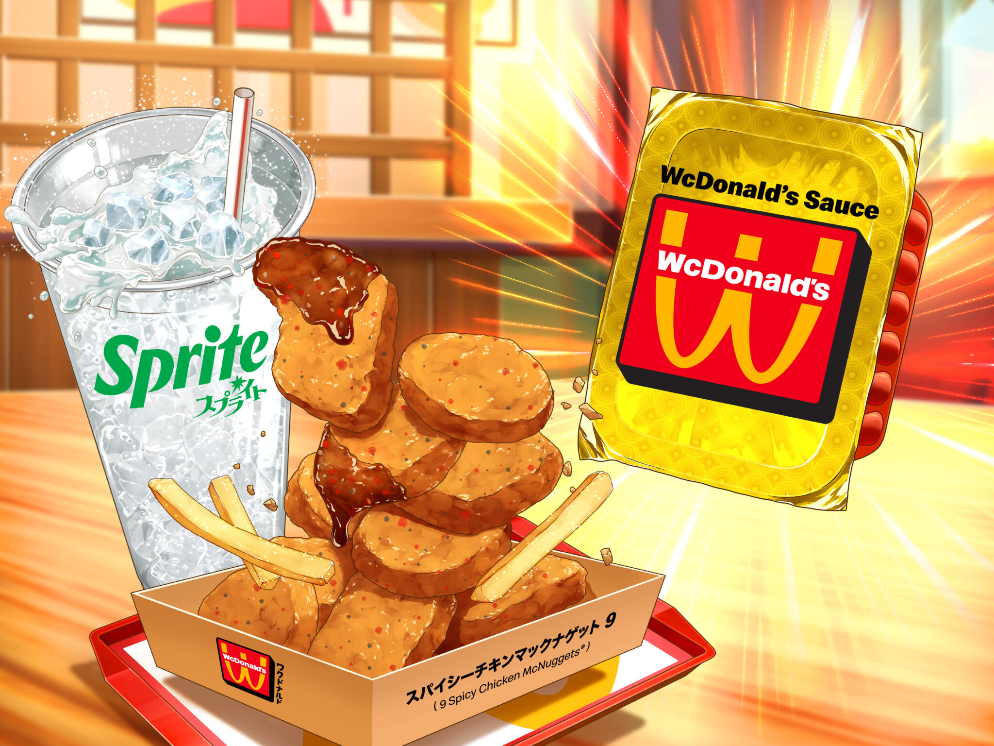 McDonald's UAE brings anime fans' favorite fictional restaurant to life